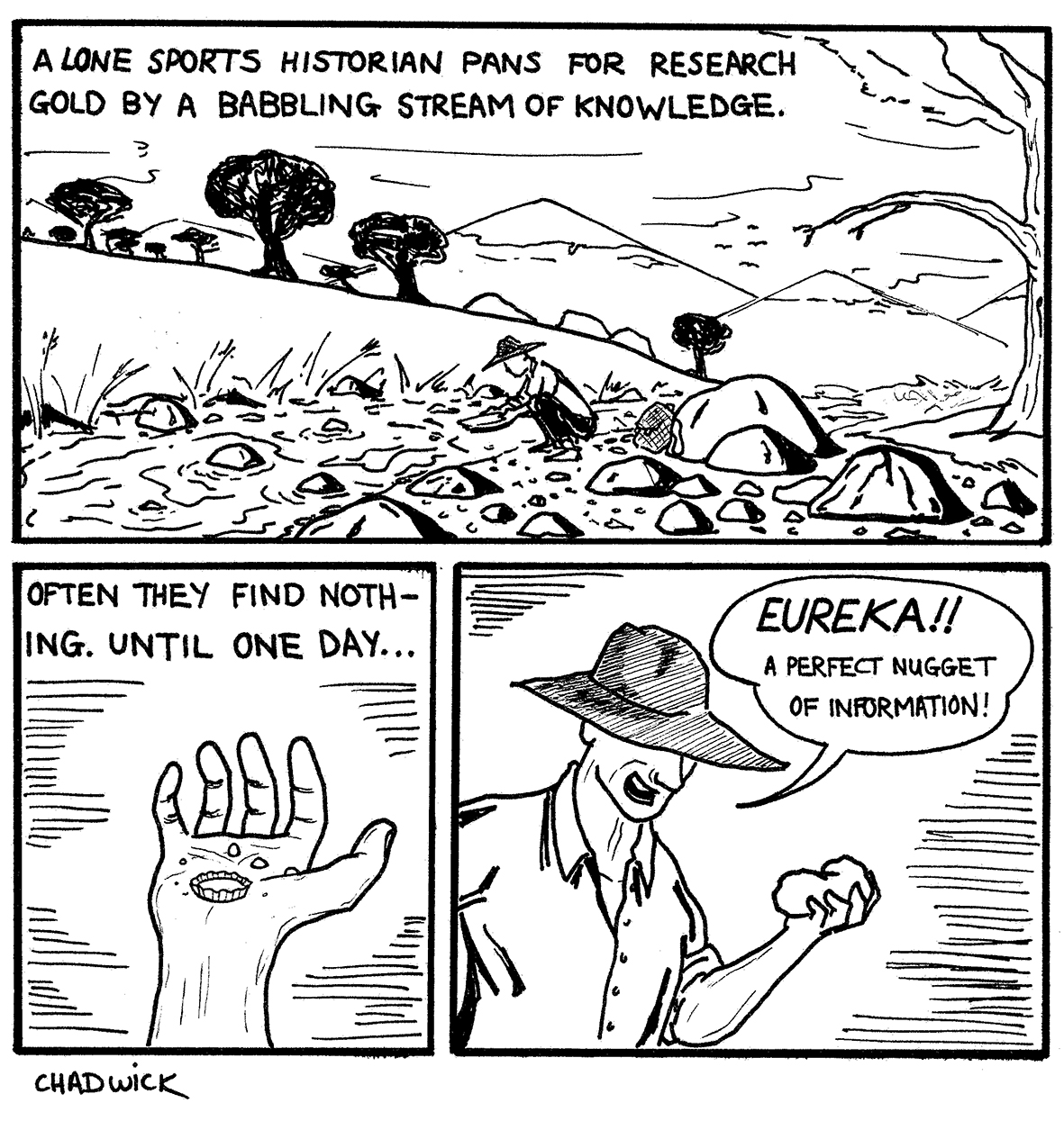 Comic style experimentation – Jack Chadwick