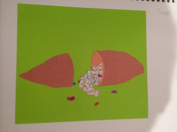 Cut paper experiments – Jack Chadwick